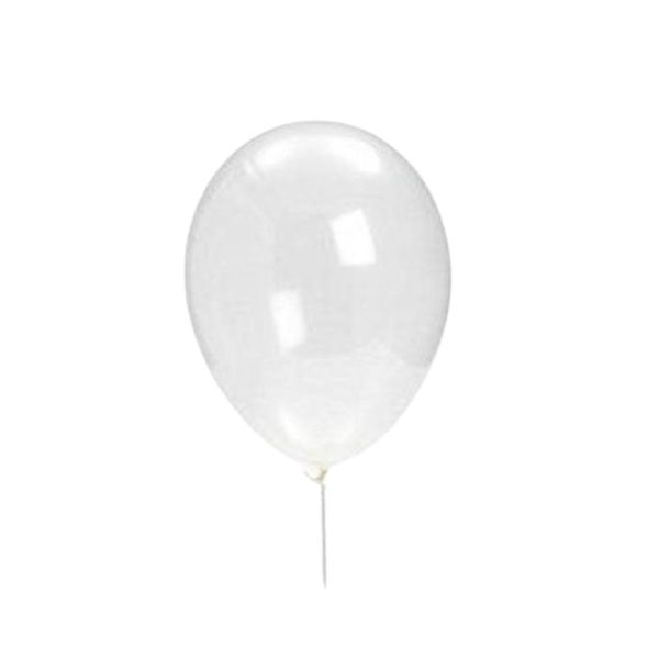 Clear Balloons (5) - Party Supplies - PartyLady