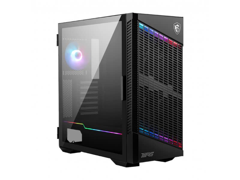 MSI Chassis and PSU Combo Bundle MAG VELOX 100P PC Case Plus MSI MPG ...