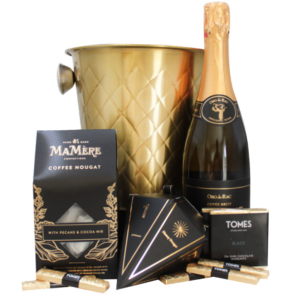 MCC Golden Gift Bucket - Gifts and Hampers - Online gift shop