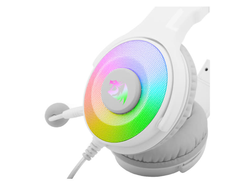 Redragon H350 Pandora 2 USB RGB White Gaming Headset | Headsets ...