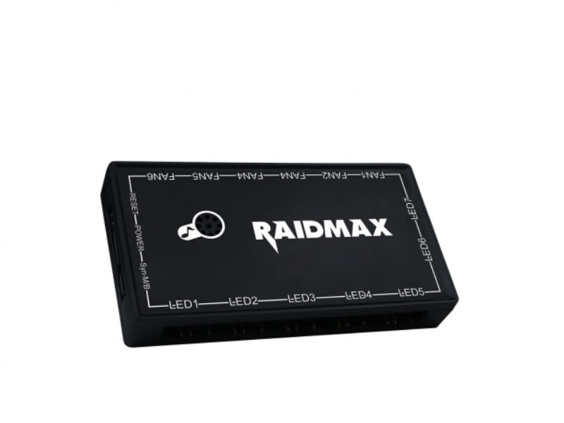 Raidmax NV-I120FWR3 120mm Addressable RGB Fan 3 Pack Kit | PC Case Fans ...