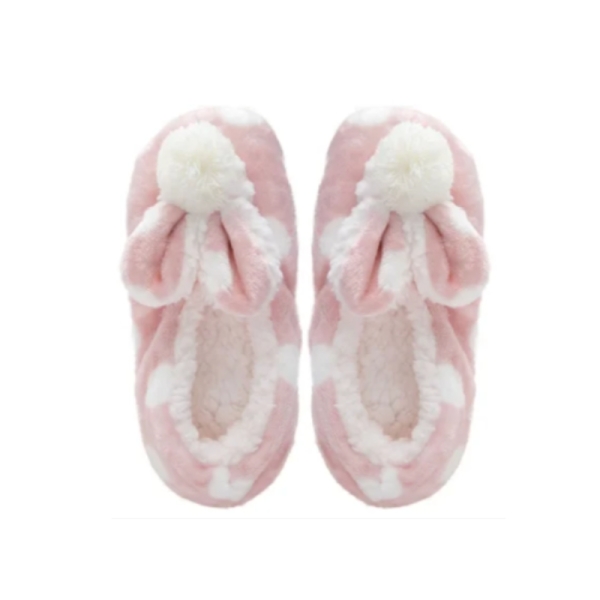 Fluffy Bunny Slippers (Dots) - 11 X 25cm - Gifts and Hampers - Online ...