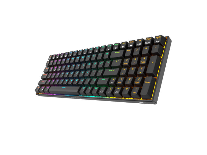 Royal Kludge RK100 96% Form Factor Blue Switch Black Wireless ...