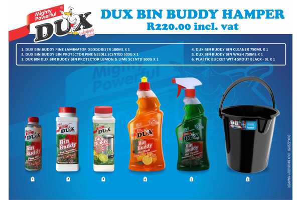 Dux Bin Buddy Hamper - Box P/SPECIAL | Caprichem Online