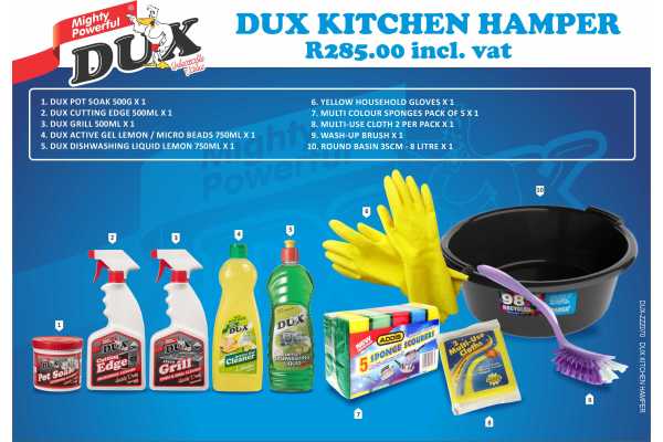 Dux Kitchen Hamper - Box P/HAMPER | Caprichem Online