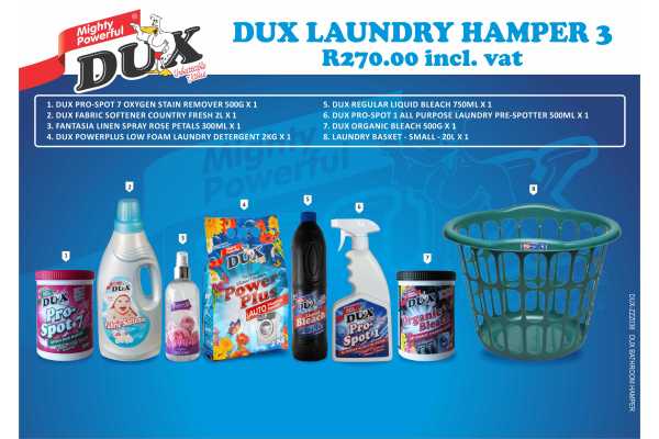 Dux Laundry Hamper No3 - Box P/SPECIAL | Caprichem Online