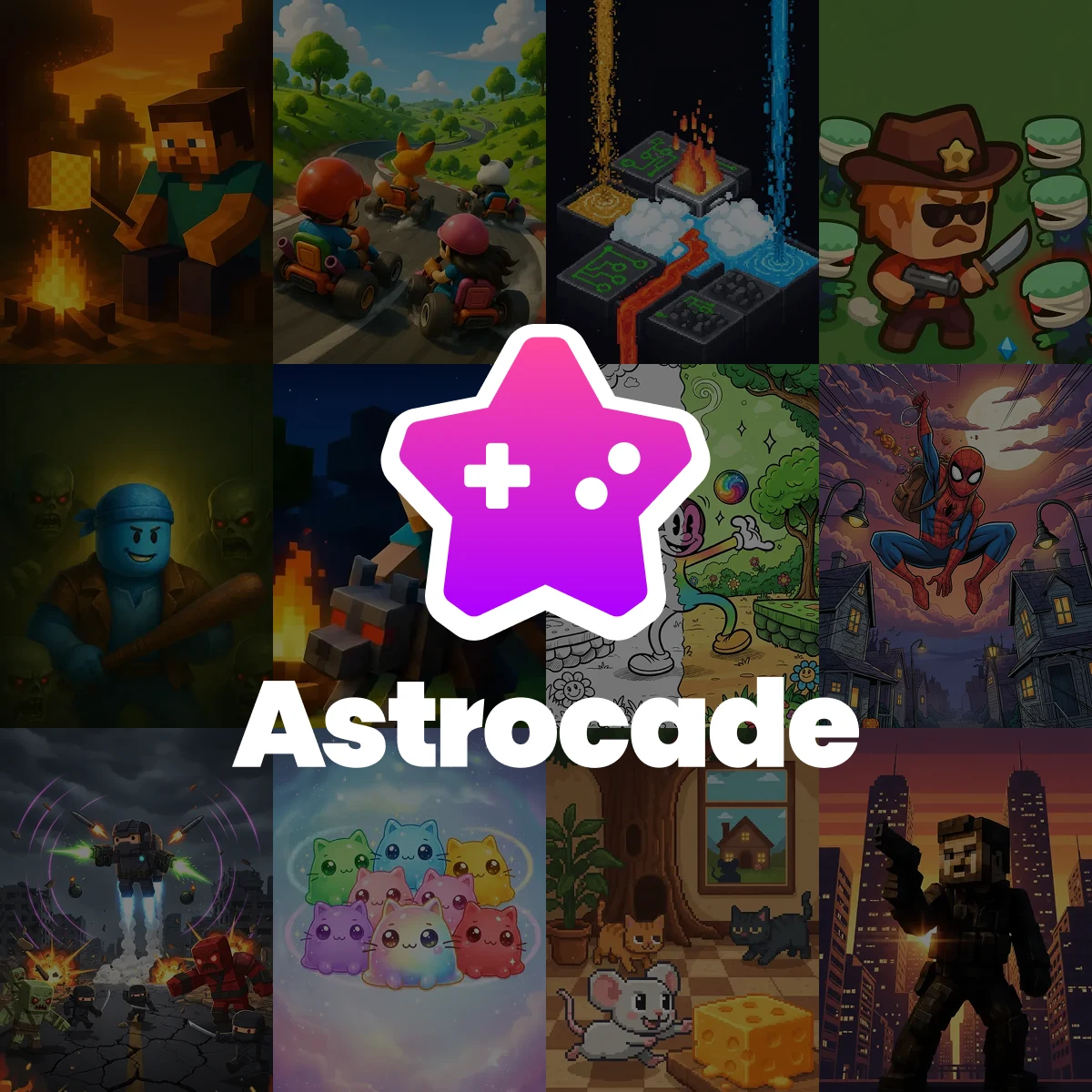 Create Your Game | Astrocade AI Game Builder - No Code Required