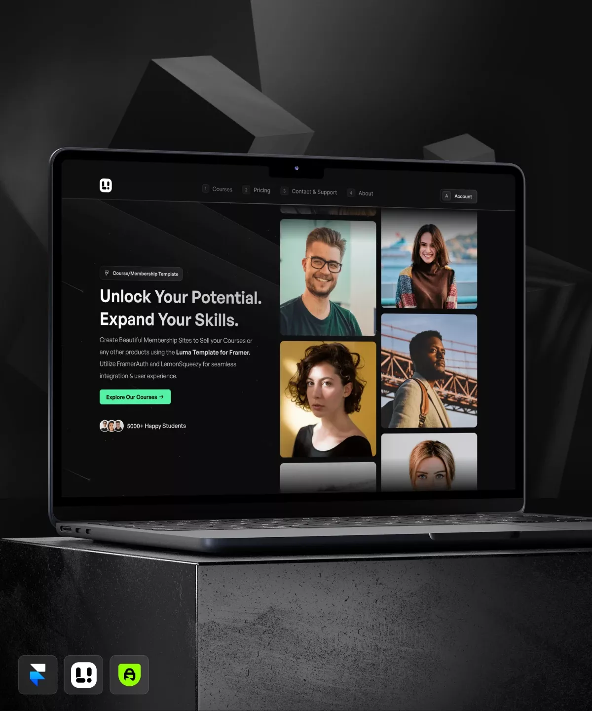 Luma — Membership Website