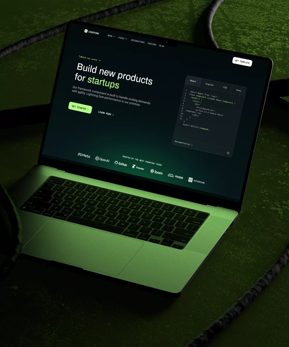 Codepunk — SaaS & Tech Template