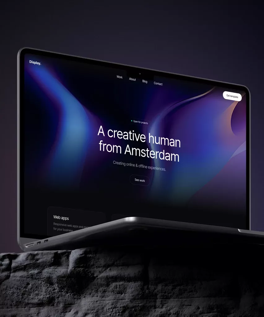 Display — Portfolio Website