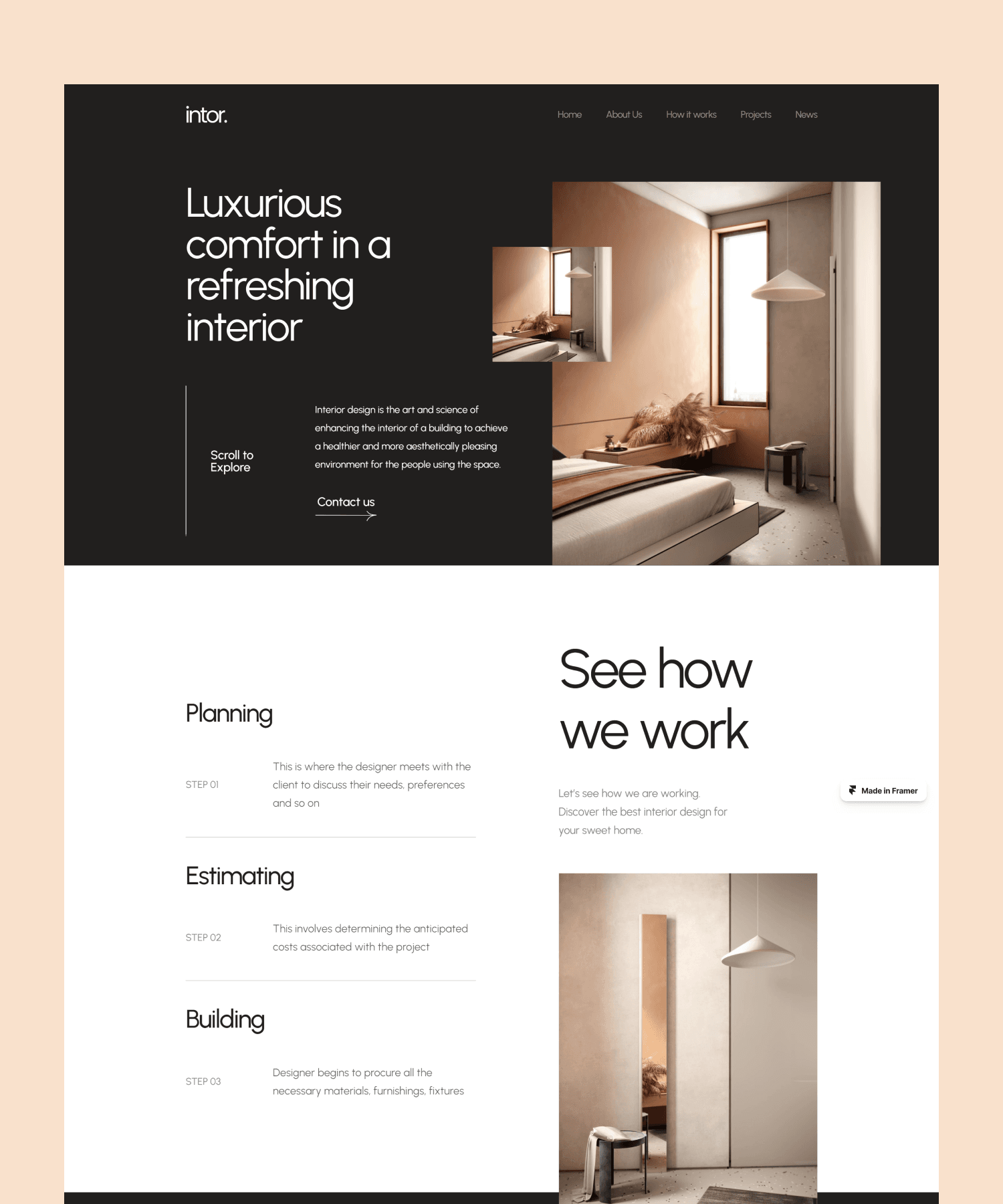 Intor — Modern Architectural Template