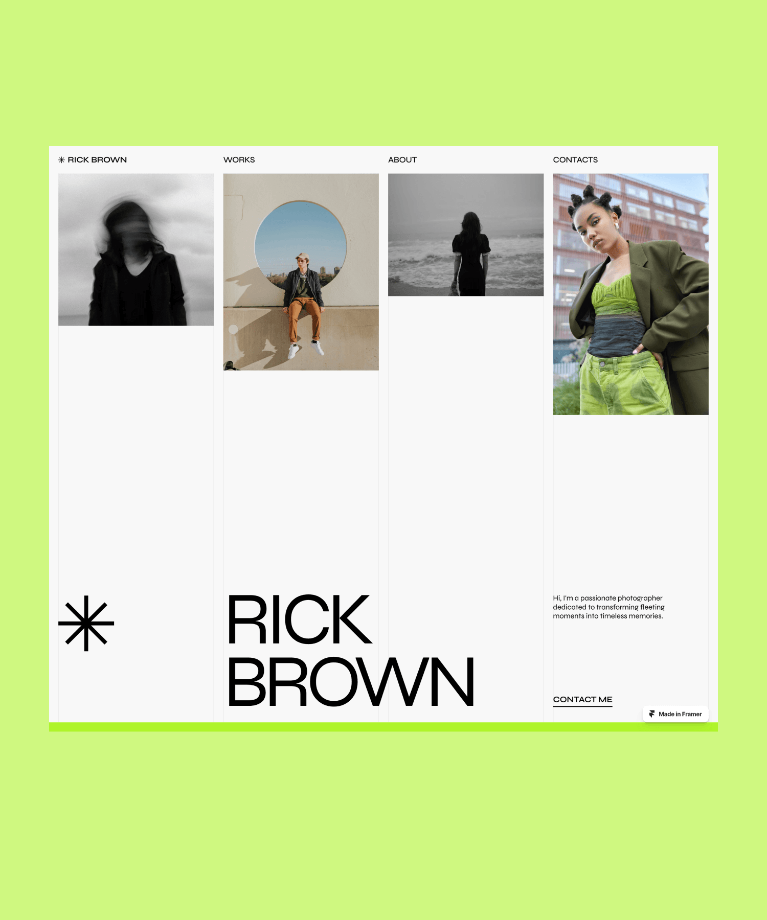 Rick Brown — Portfolio Template