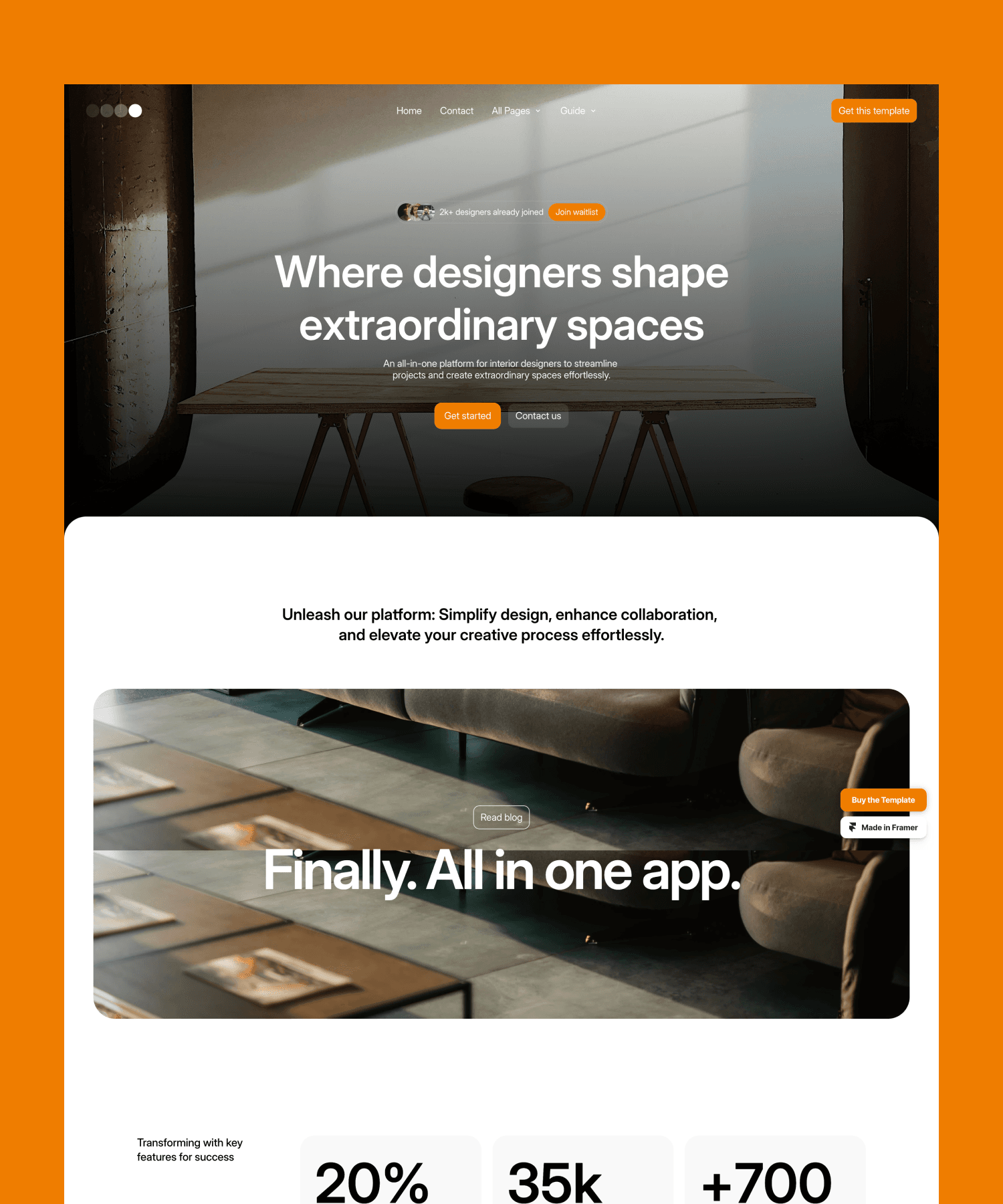 Faded — SaaS & App template