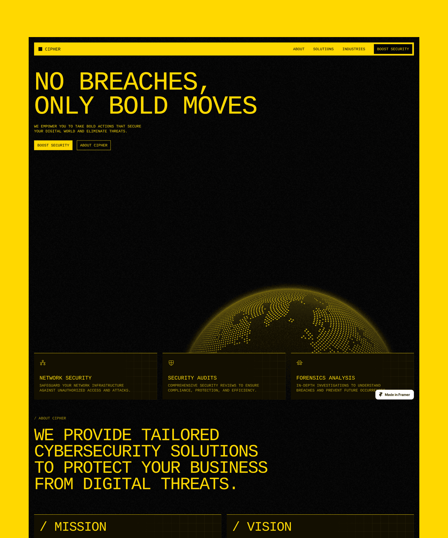 CIPHER — Cybersecurity Company