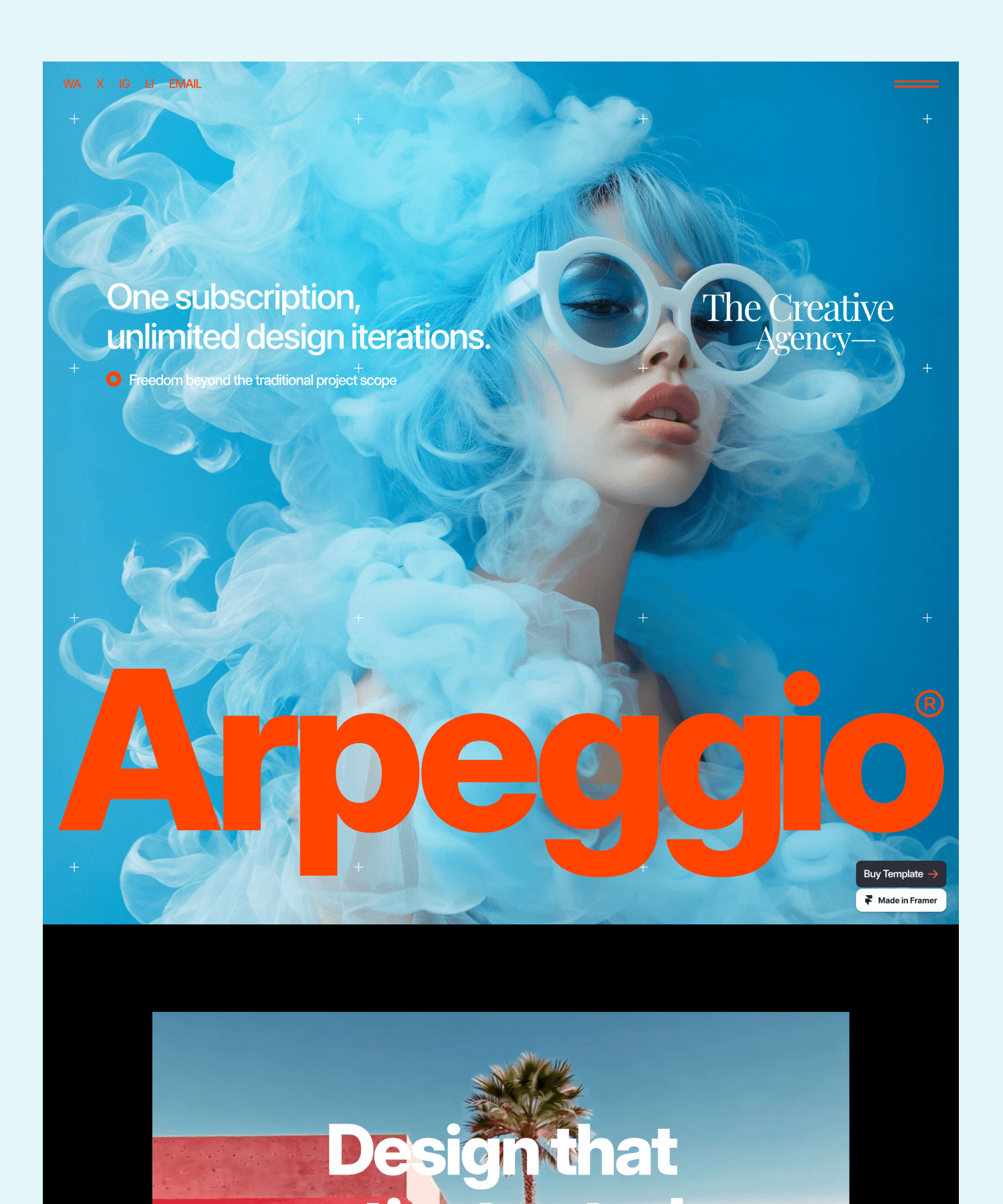 Arpeggio — Digital Agency Template