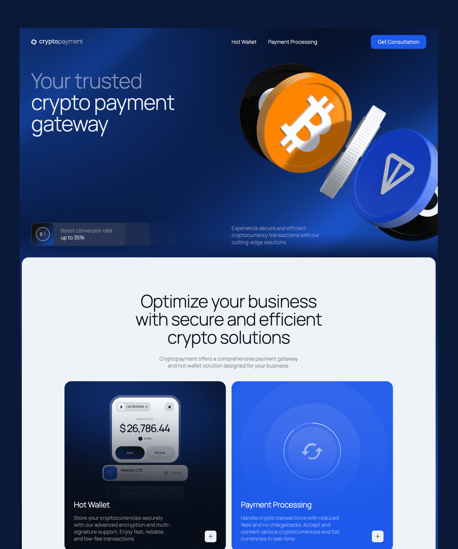 Crypto Payment Processor & Solutions: Accept Crypto Payments
