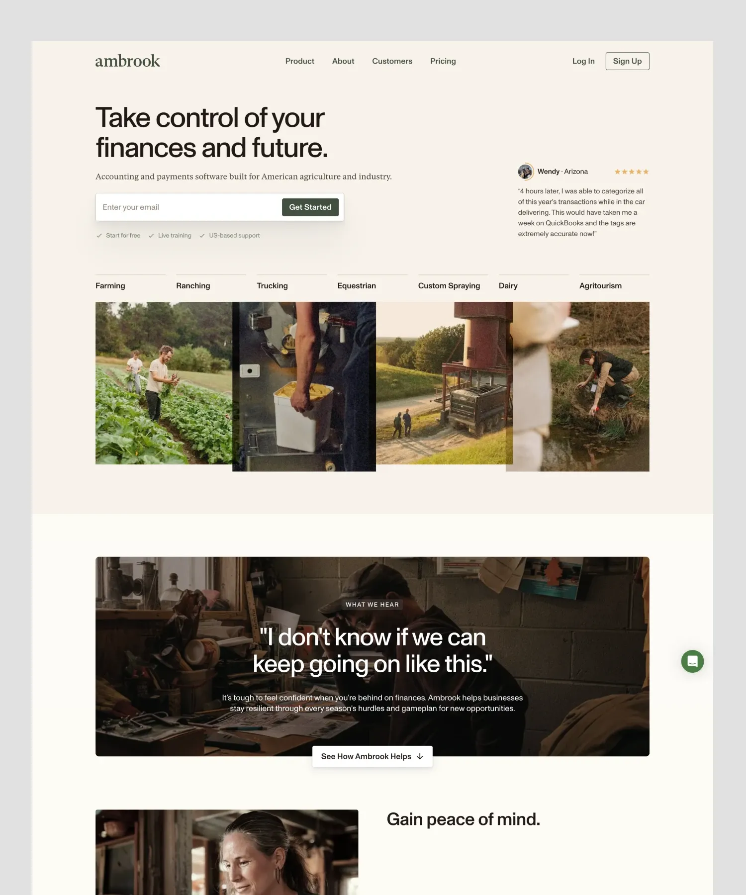 Ambrook - Accounting software for American agriculture
