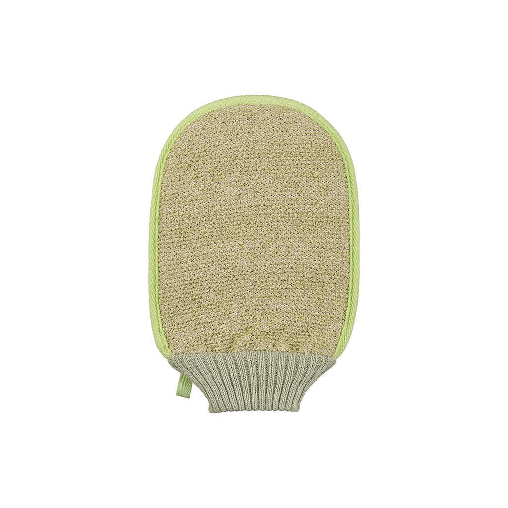 Gant de massage bain bambou chanvre vert – 7712 – Titania Tunisie
