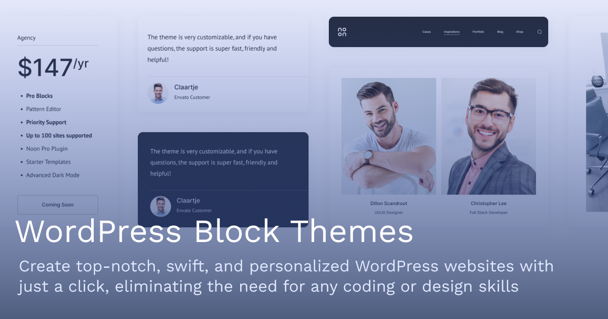 GitHub - PixelDima/noon: A meticulously designed WordPress block theme crafted with precision by ...
