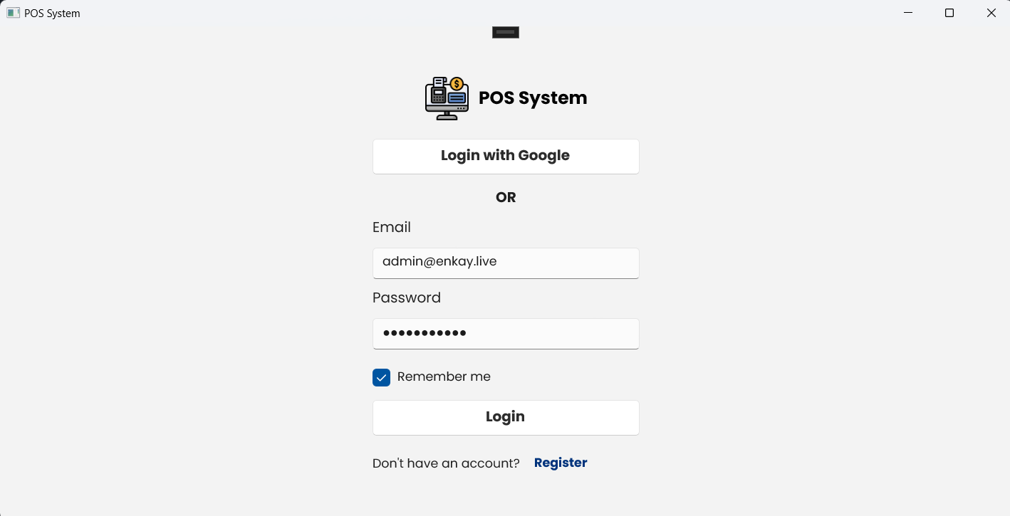 GitHub - eNKay2408/POS-System: A WinUI POS system featuring Google Auth, Stripe payments, CRUD ...