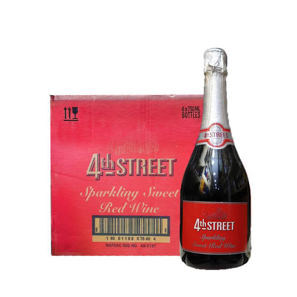 Buy 4th Street Sparkling Red Wine Online | Drinks.ng