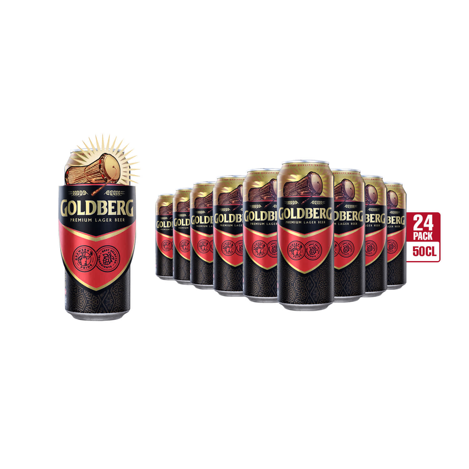 Buy Goldberg Lager Beer in Nigeria | Beer & Ciders in Nigeria | Drinks.ng
