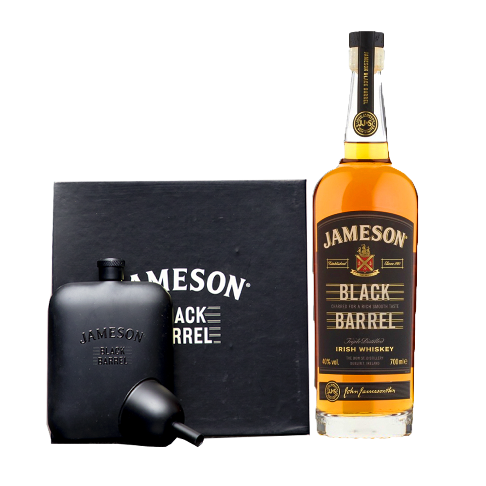Buy Jameson Black Barrel - 70CL + Branded Hip Flask in Nigeria | Irish ...