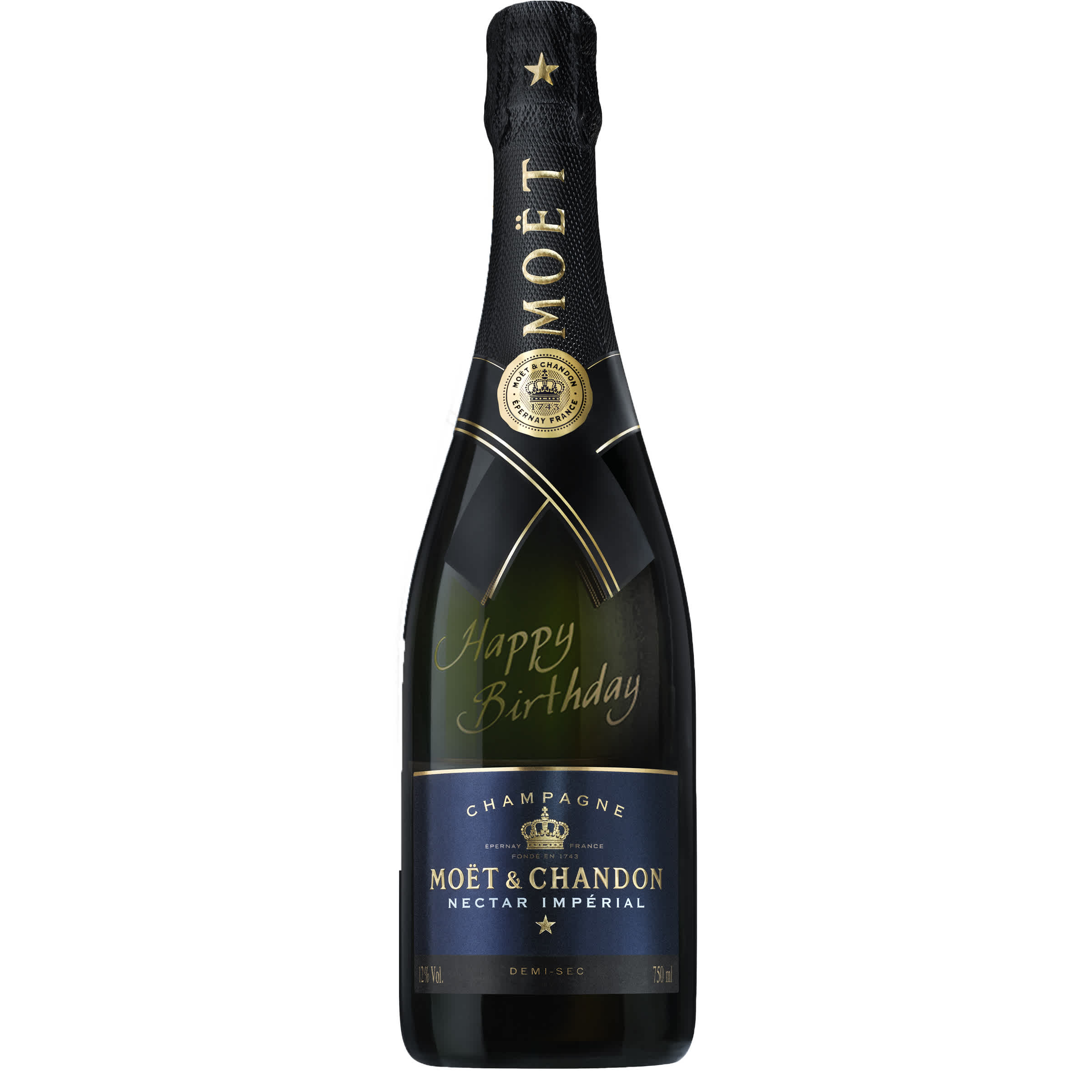 Buy Moet & Chandon Nectar Imperial Personalized Your Bottles (8 Letters ...