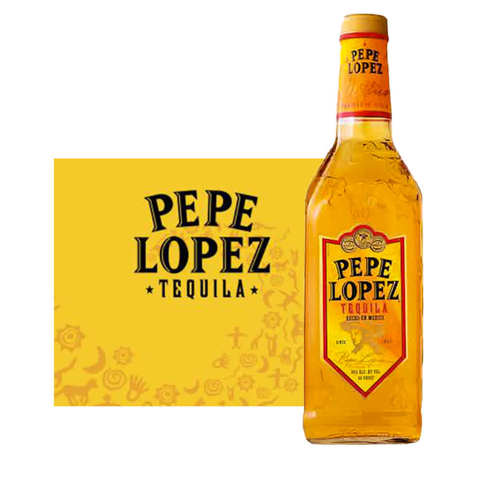 Pepe Lopez Premium Gold Tequila, 54% OFF