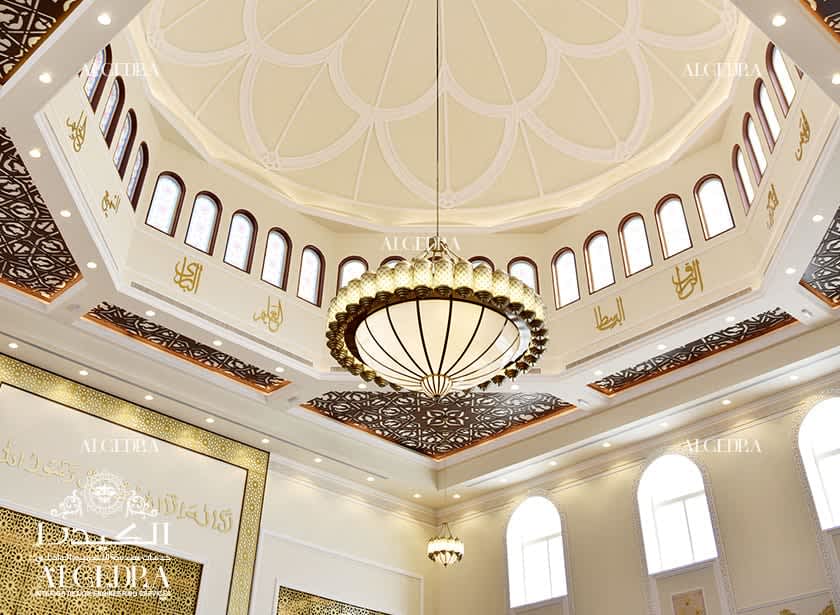Our Fit-out Work | Mosque Interior Design in Sharjah | Algedra