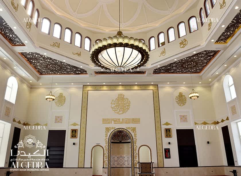 Our Fit-out Work | Mosque Interior Design in Sharjah | Algedra