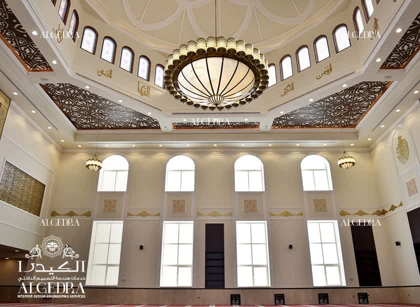 Our Fit-out Work | Mosque Interior Design in Sharjah | Algedra