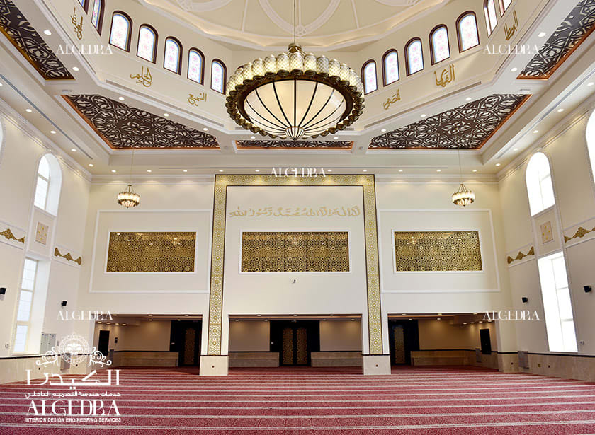 Our Fit-out Work | Mosque Interior Design in Sharjah | Algedra
