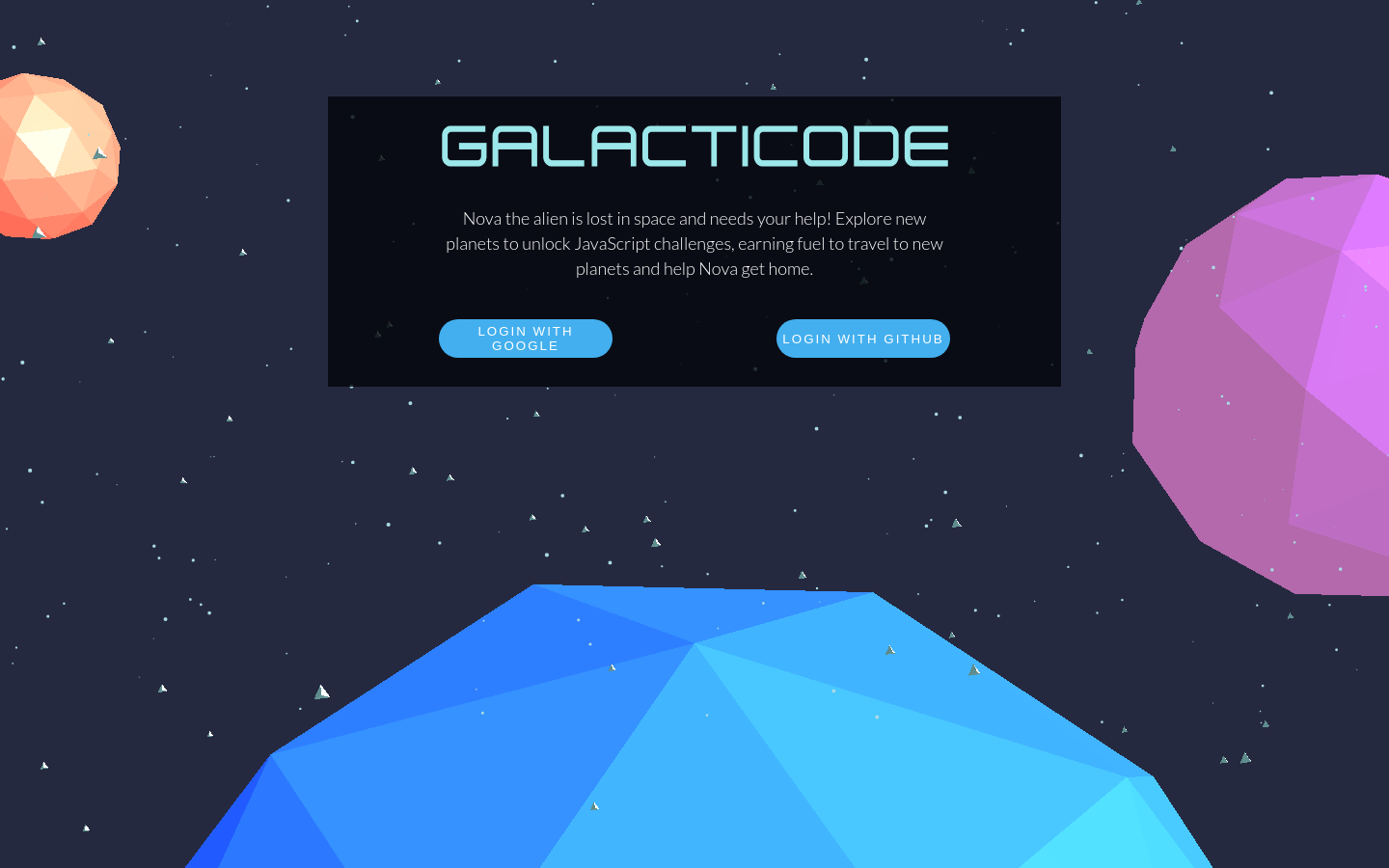 GitHub - dev-jey/jasvascript-code-trainer: A space themed game that ...
