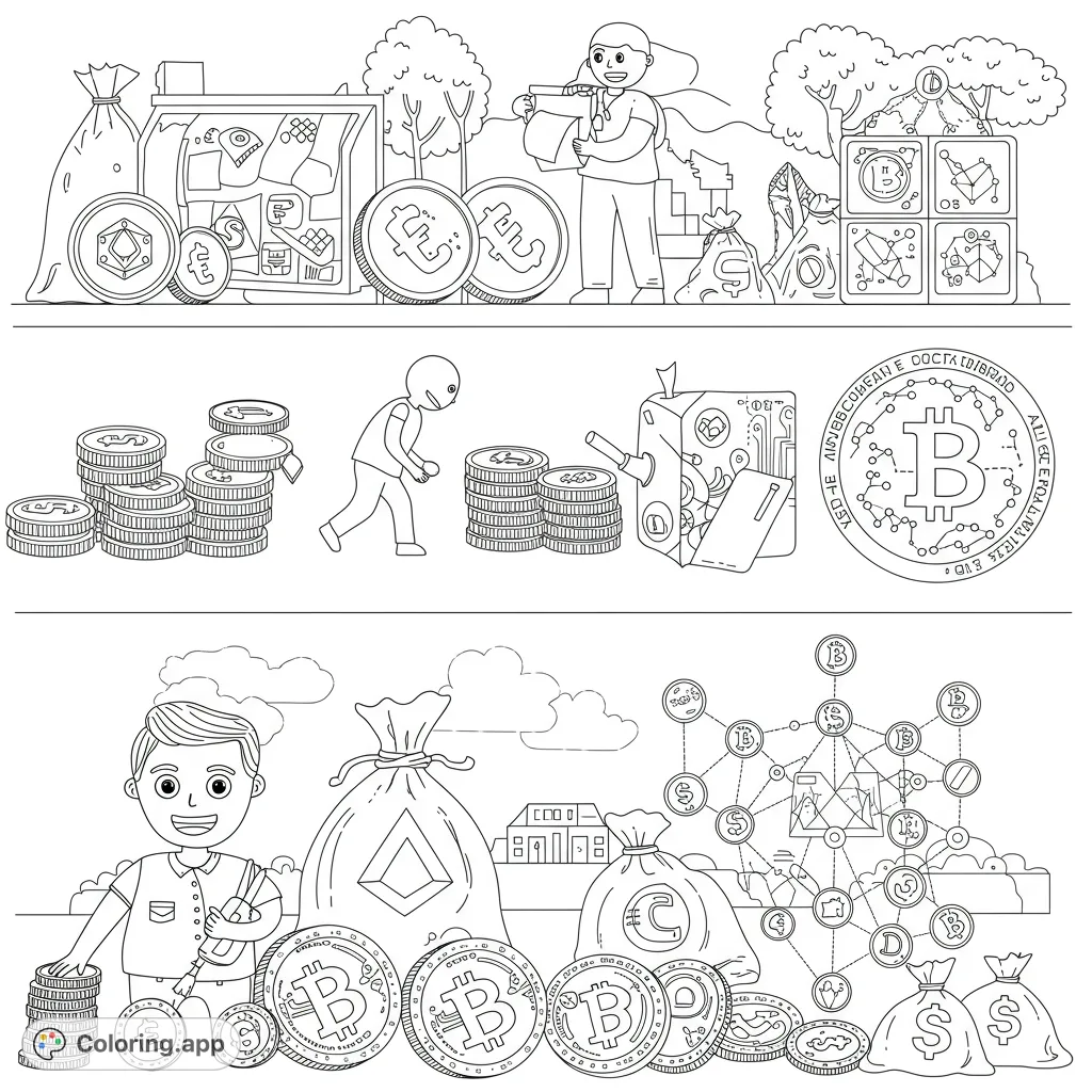 economics coloring sheet