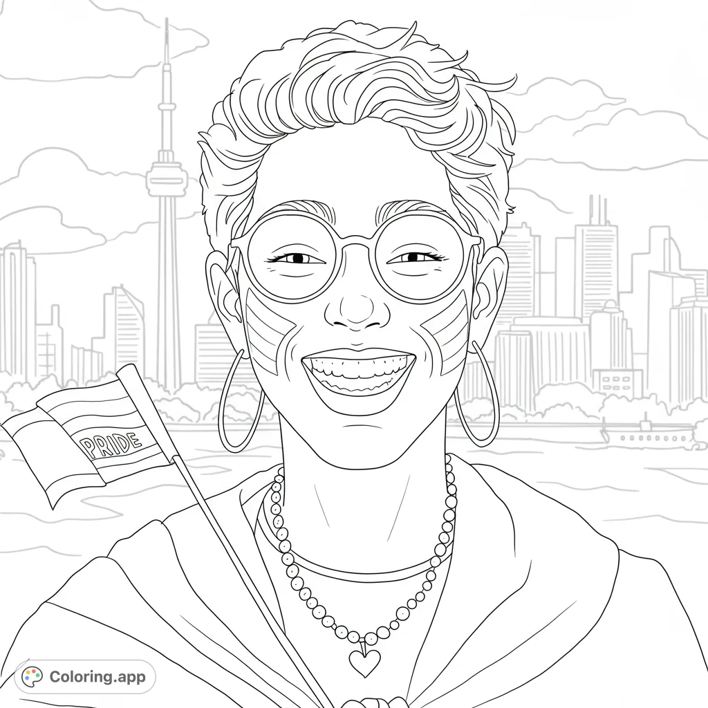 pride expression drawing