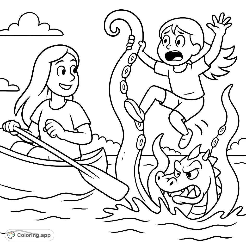 rivers coloring pages