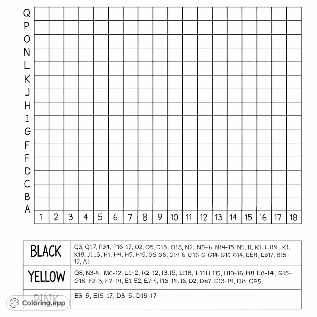 Pixel Art Friendly Monster - Coloring.app