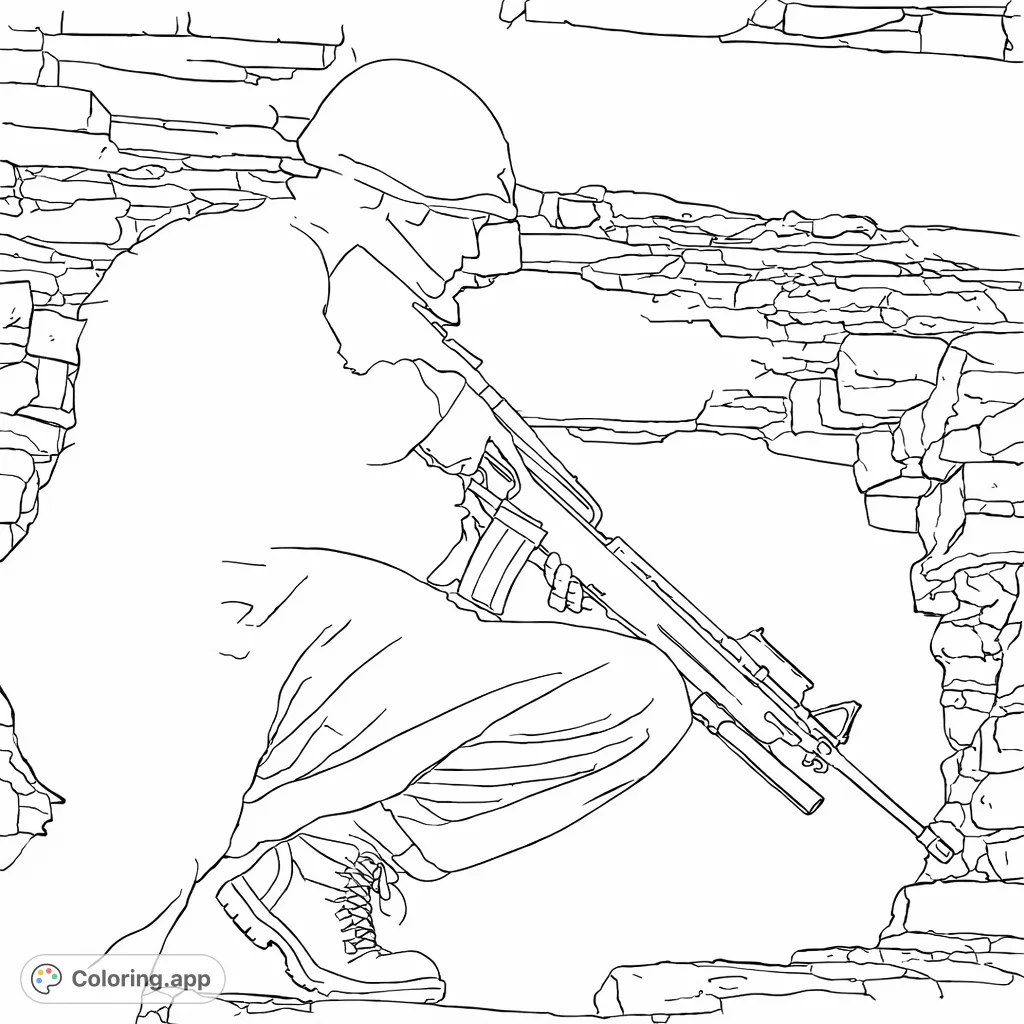 Tactical Breach Encounter - Coloring.app