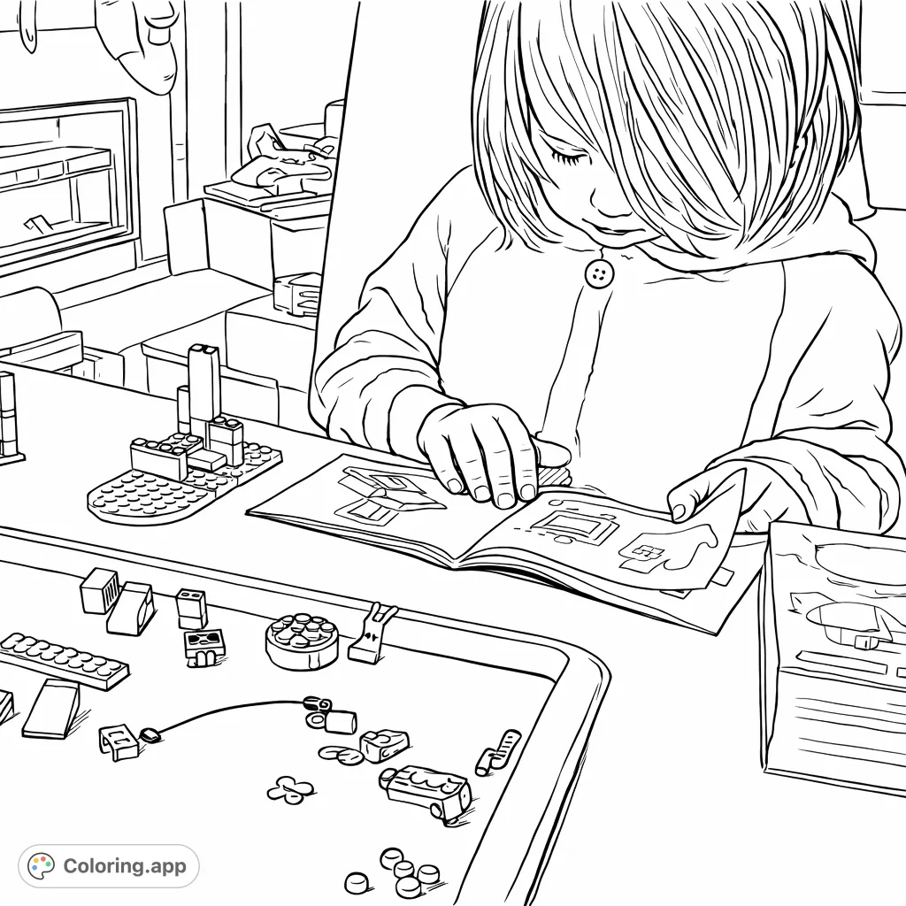 Building Block Fun - Coloring.app