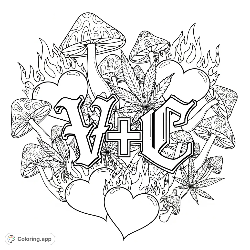 Adult Coloring Pages - Coloring.app