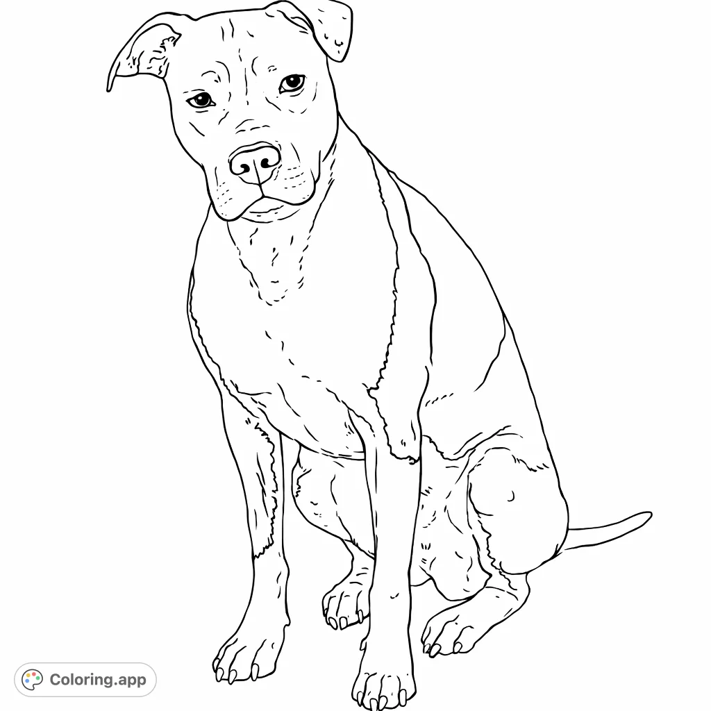 Loyal Canine Companion - Coloring.app