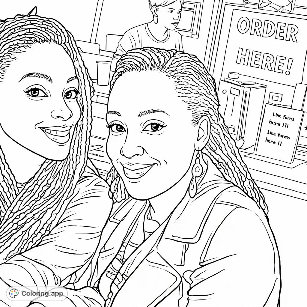 Smiling Friends Portrait - Coloring.app