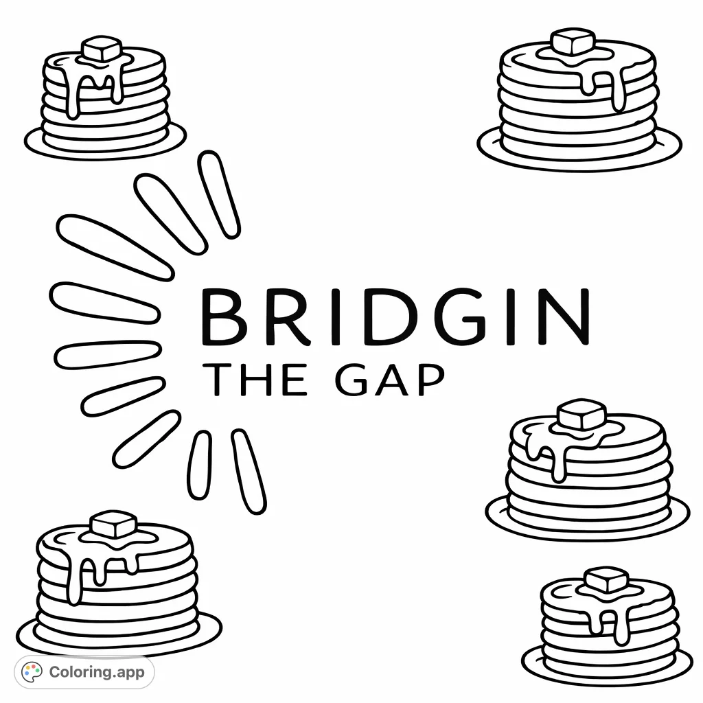 Bridgin' the Gap Fun - Coloring.app