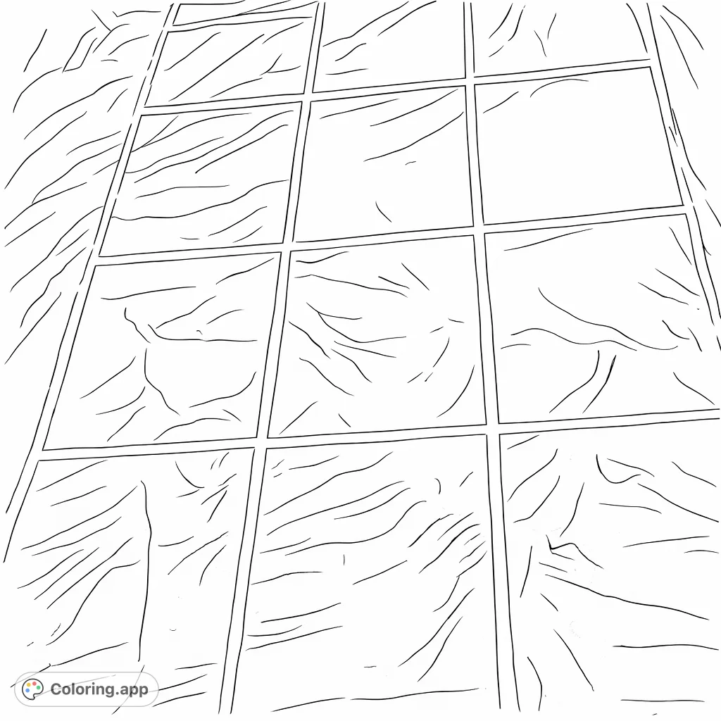 Abstract Grid Fabric Texture - Coloring.app