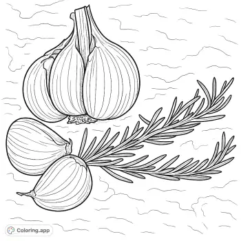 garlic coloring