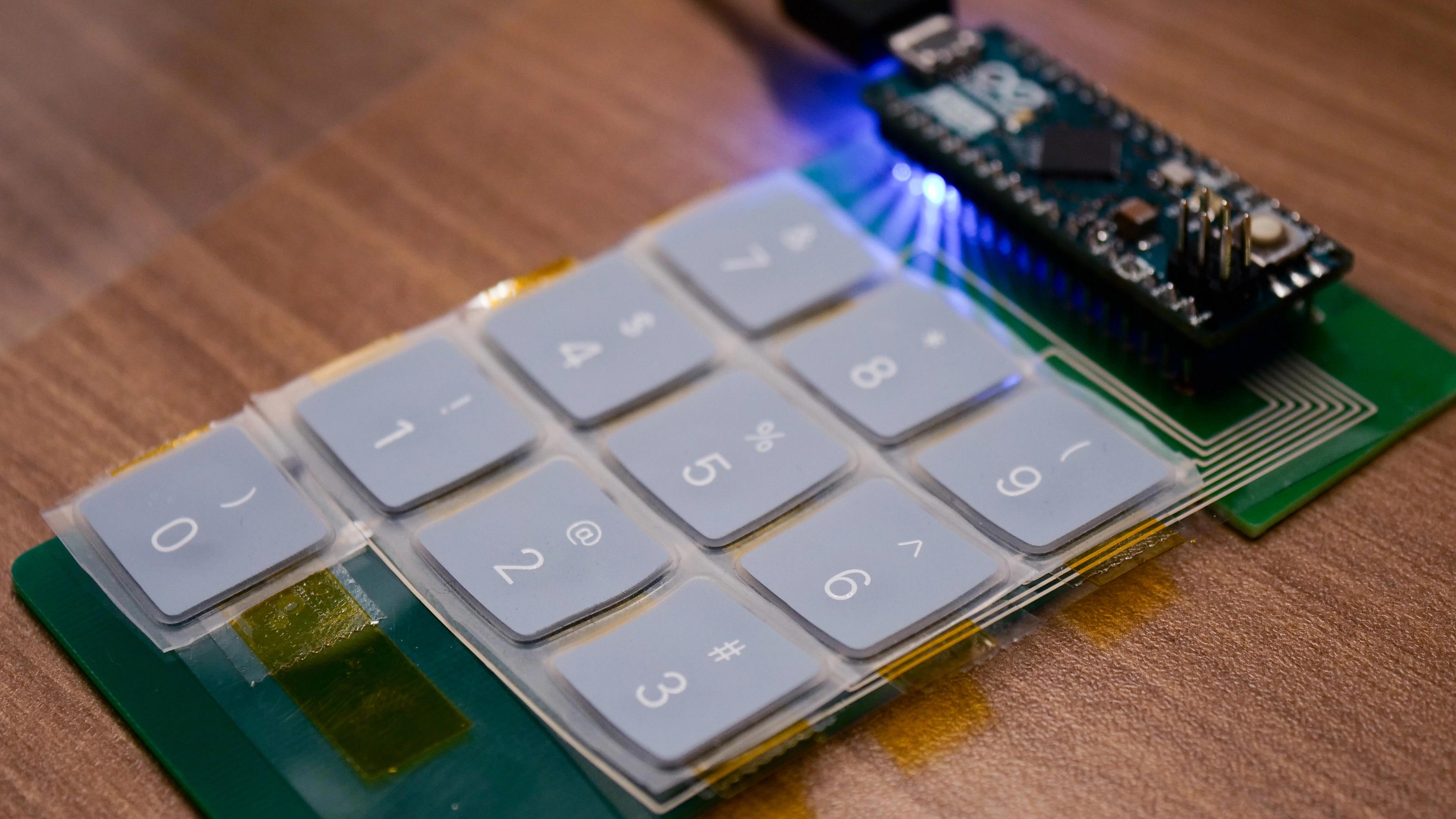 Printing a Flexible Membrane Keyboard with Conductive Silver Ink and ...