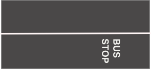 Traffic is forbidden except for buses sign - QA Road Markings| smashplus