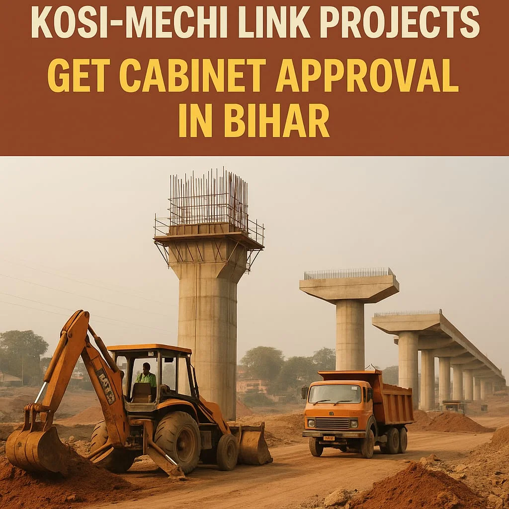 Patna-Arrah-Sasaram Corridor and Kosi-Mechi Link Projects...