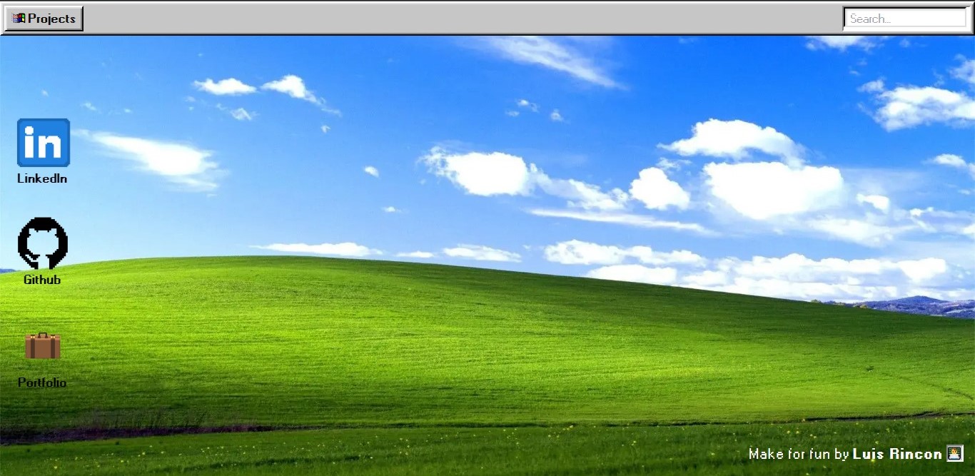 GitHub - SDLuis/Windows95: Website inspired in windows 95